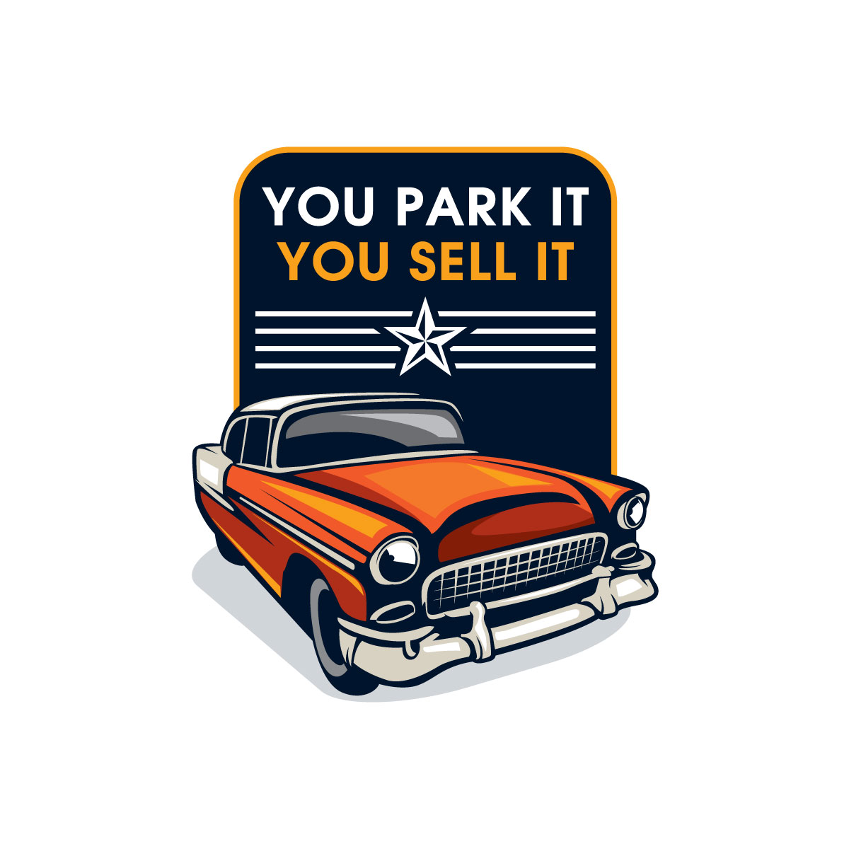 Modern, Masculine, classic car collections Logo Design for You Park It ...