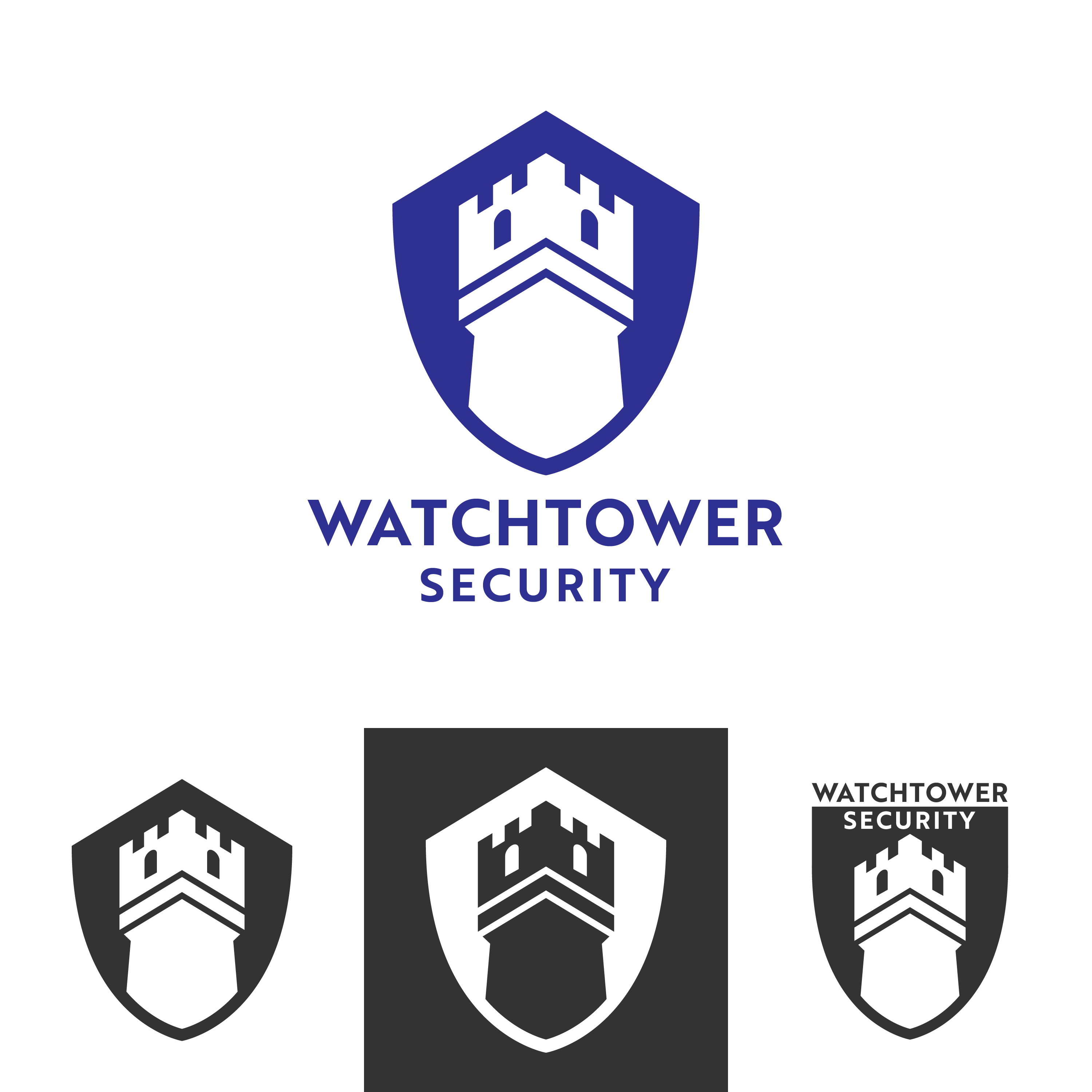 Logo Design for Watchtower Security by Valene | HeyLogoATX | Design ...