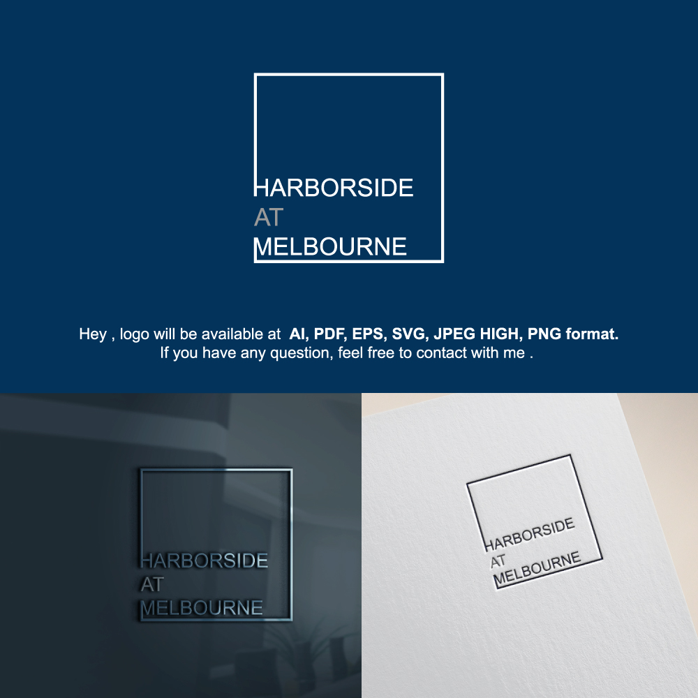 Logo Design for Harborside at Melbourne by Alexa zeo | Design #29380155