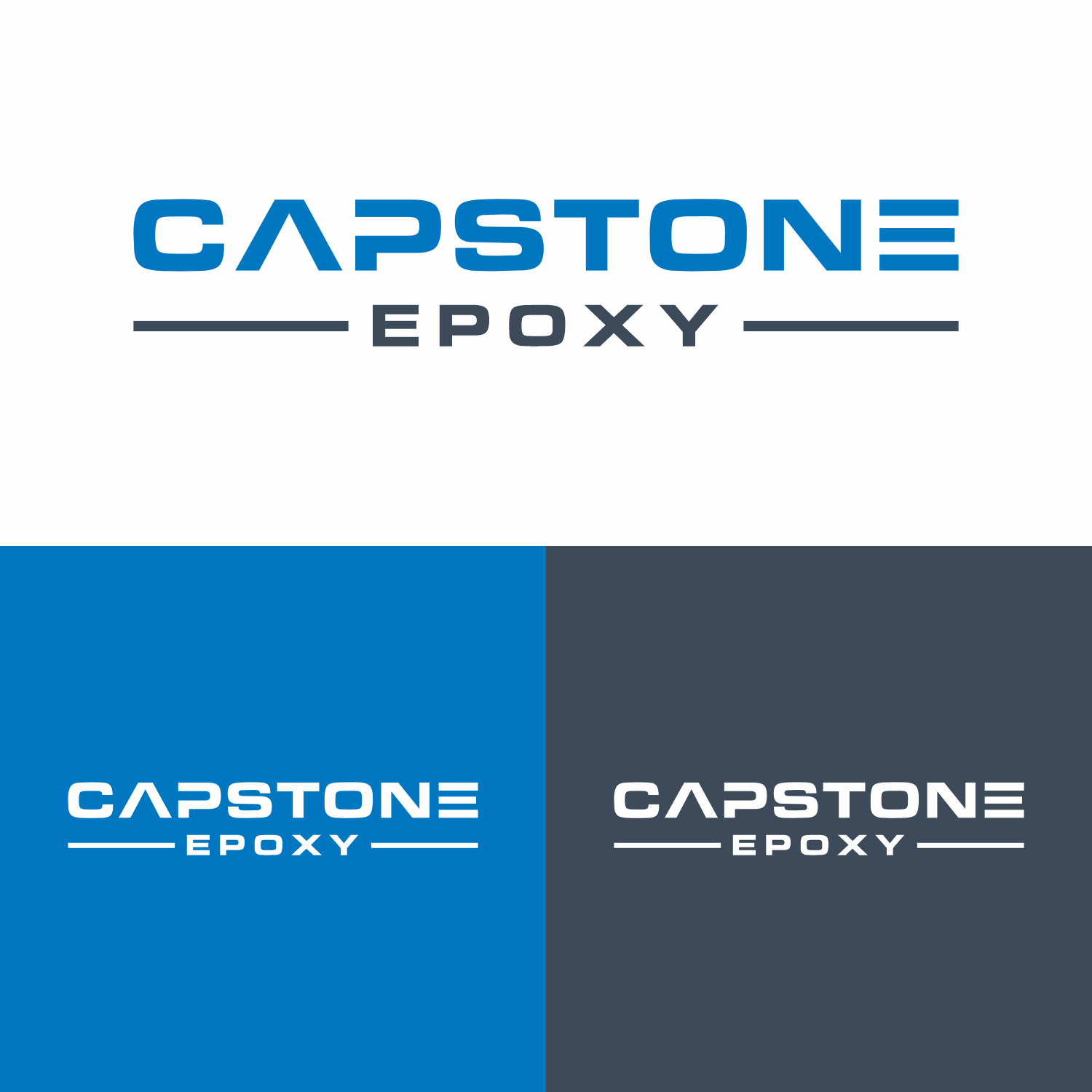 Bold, Playful Logo Design for Capstone Epoxy by ramaaa | Design #29375902