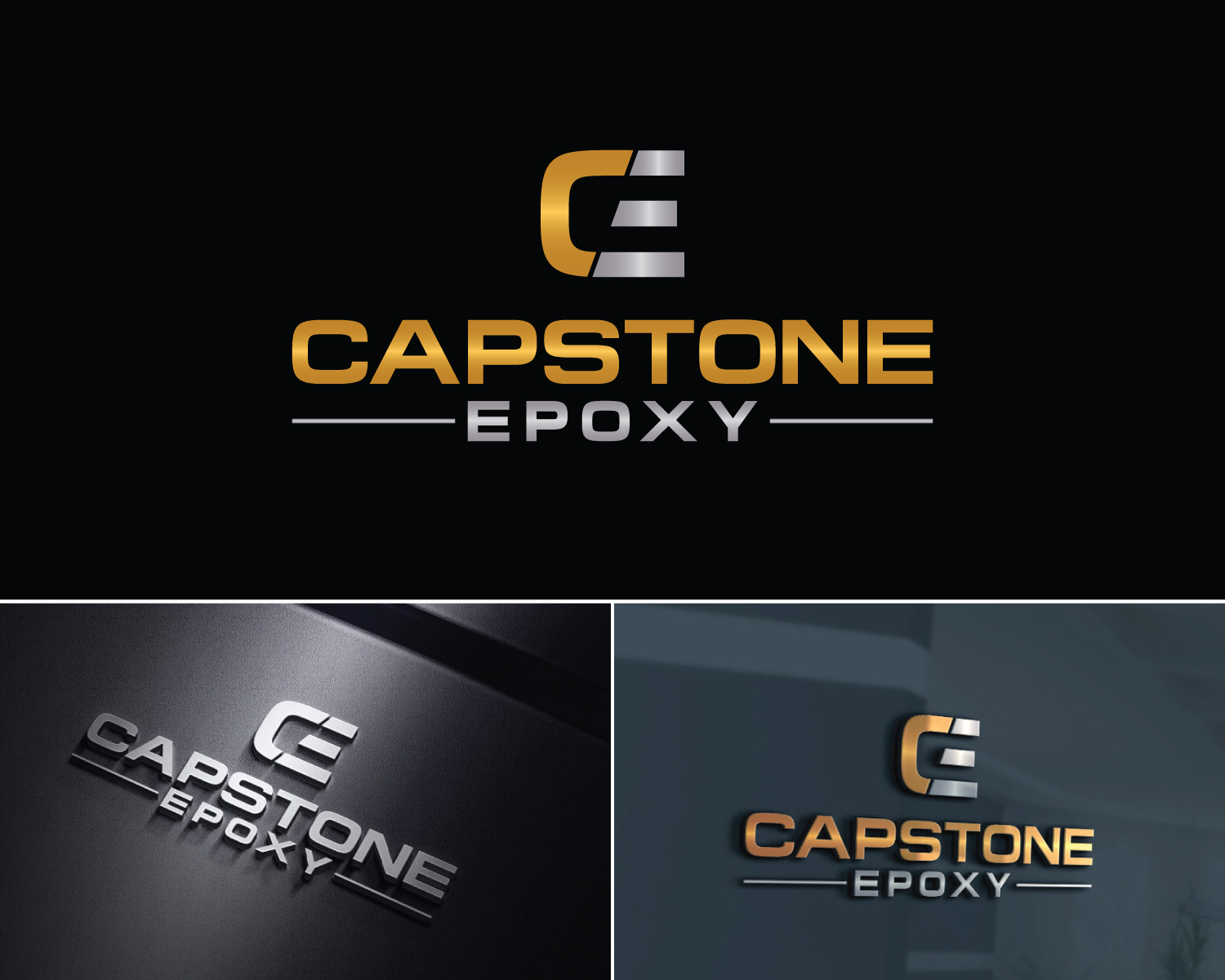 Bold, Playful Logo Design for Capstone Epoxy by Atec | Design #29388655