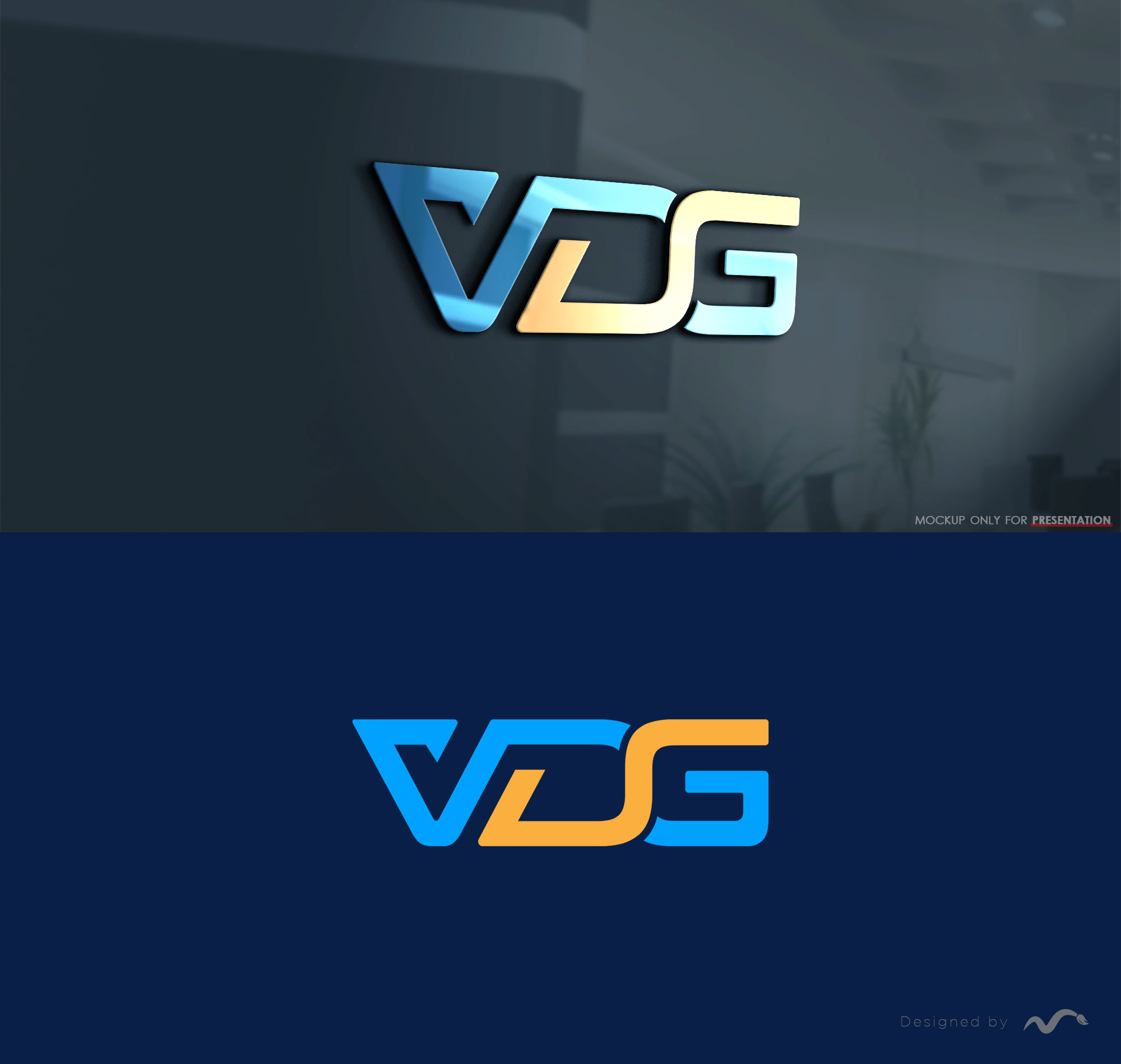 Professional, Feminine Logo Design for VDG by Mono.co | Design #29375872