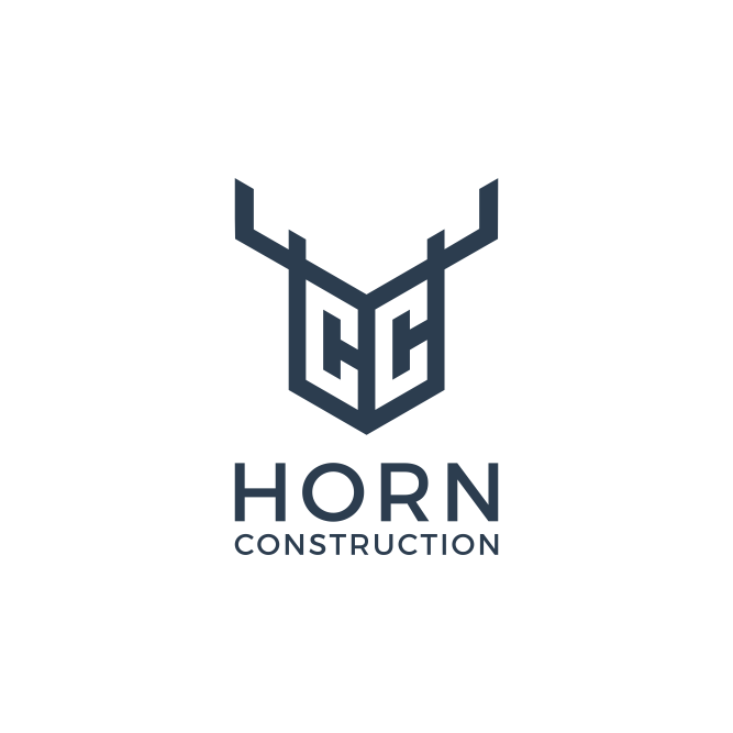 Logo Design for CC Horn Construction by Spuffy™ | Design #29375523