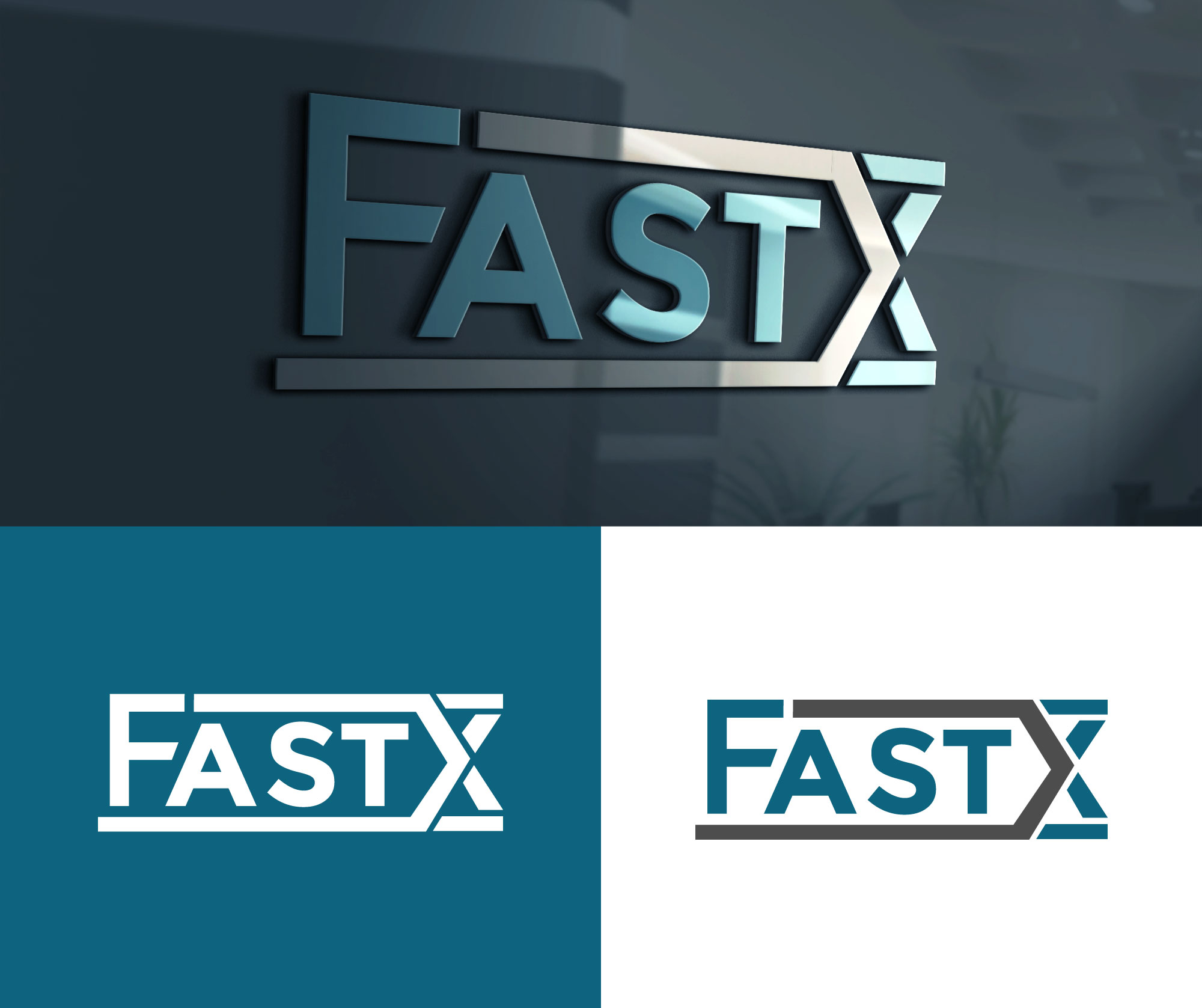 Bold, Modern, High Tech Logo Design For Fastx Fx By Riyad123 | Design