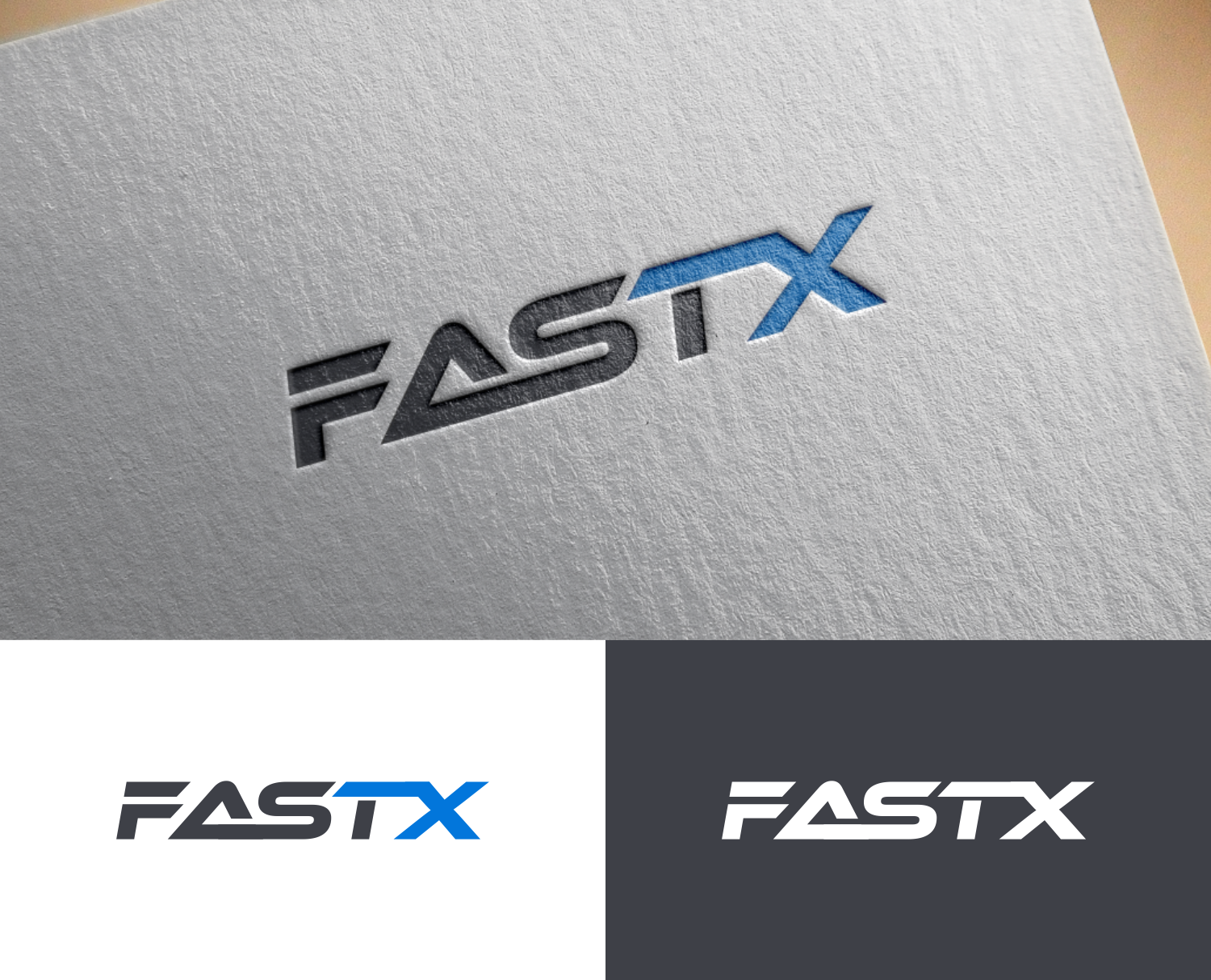Bold, Modern, High Tech Logo Design for FASTX / FX by mas no | Design ...
