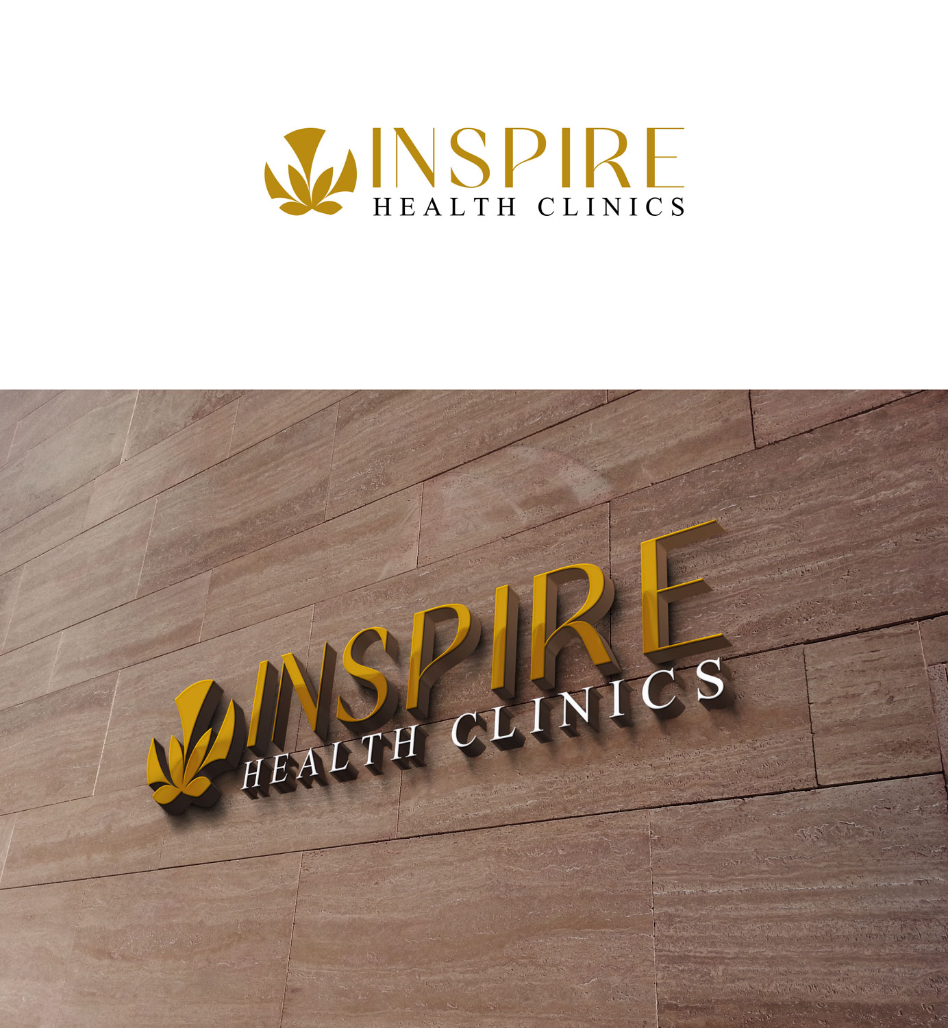 Modern, Upmarket, medical wellness clinic Logo Design for Inspire ...