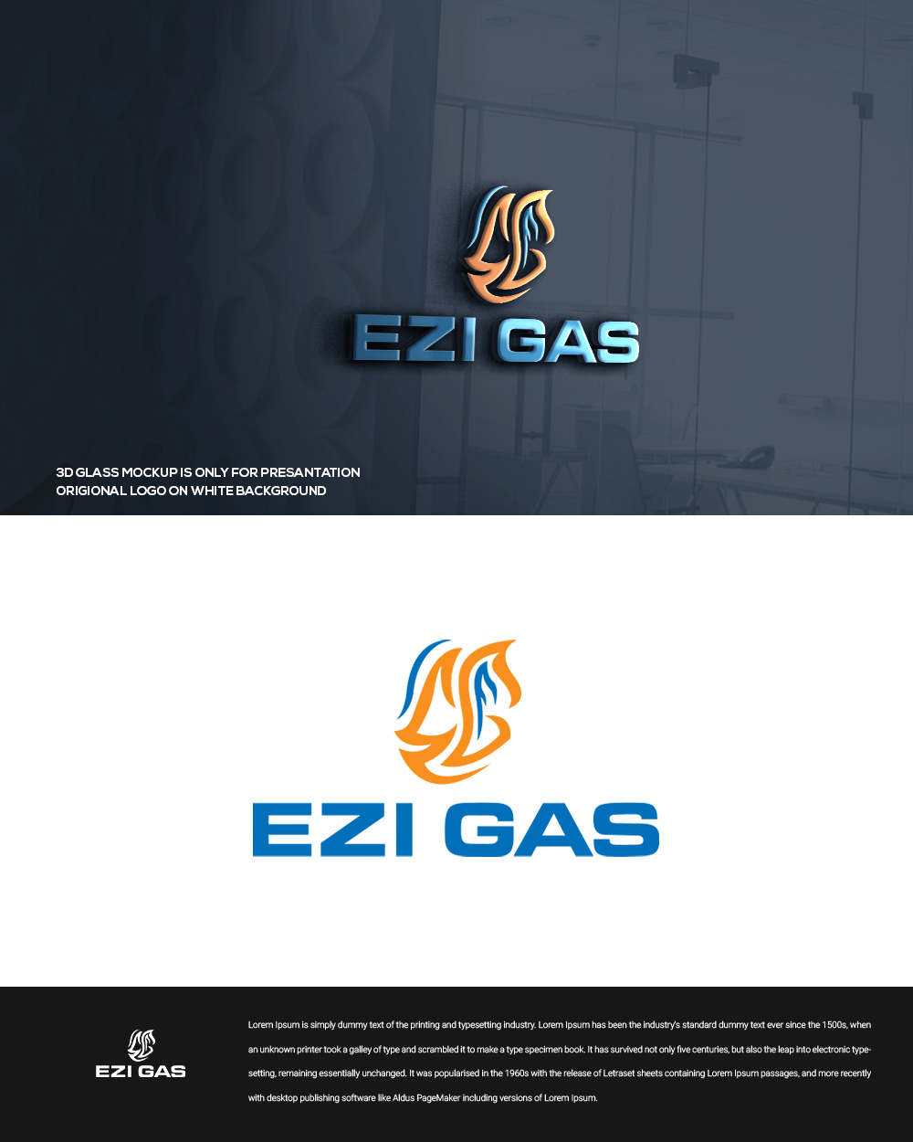 Logo Design for Ezi Gas by fasi 2 | Design #29408823