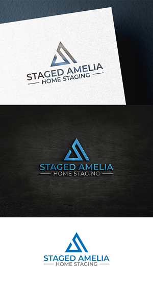 Staged Amelia | 183 Logo Designs for SA and/or Staged Amelia
