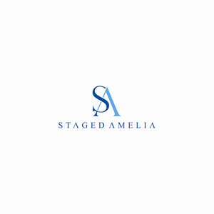 Staged Amelia | 183 Logo Designs for SA and/or Staged Amelia