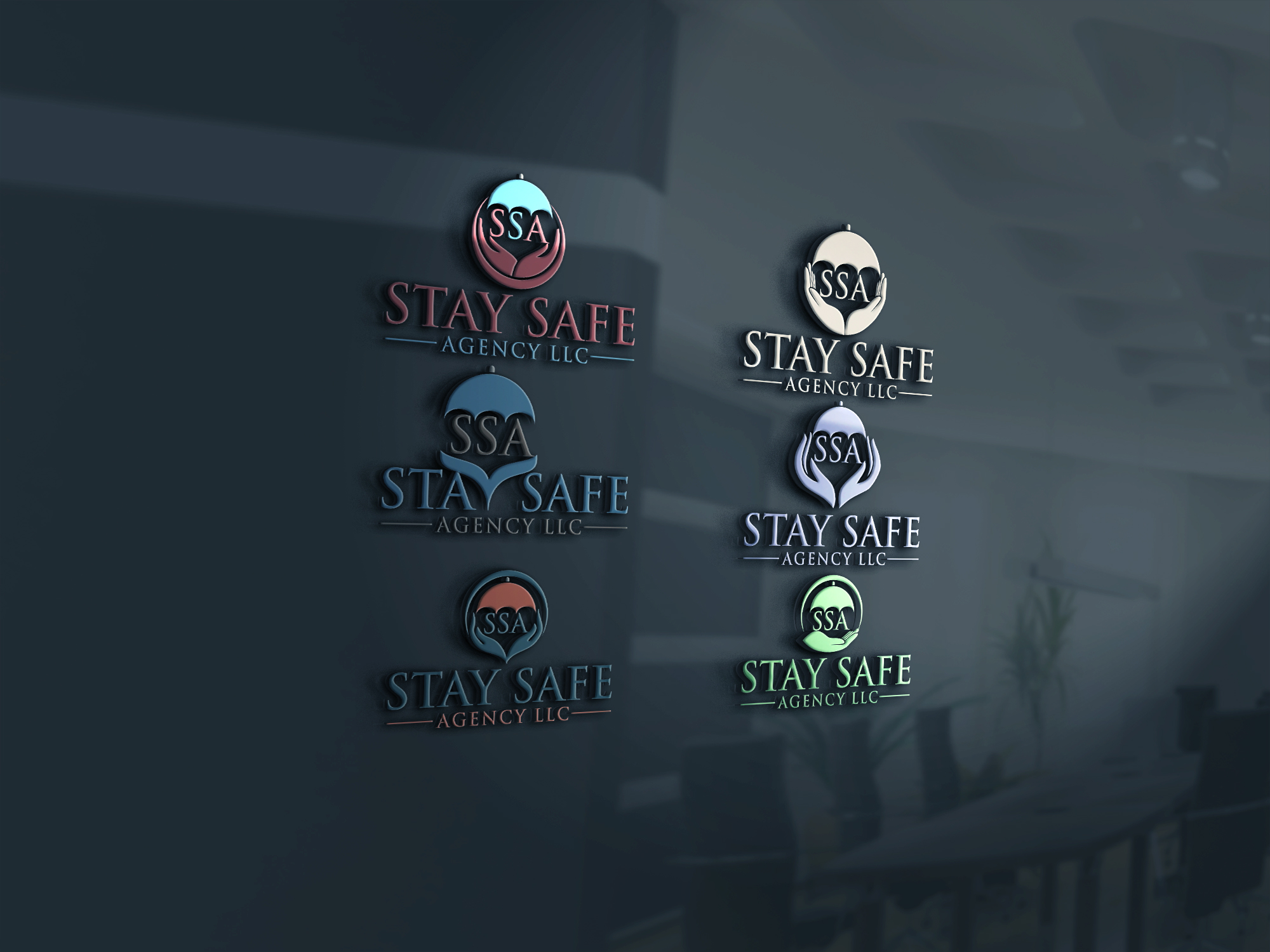 Elegant, Playful, Insurance Logo Design for Stay Safe Agency LLC by ...