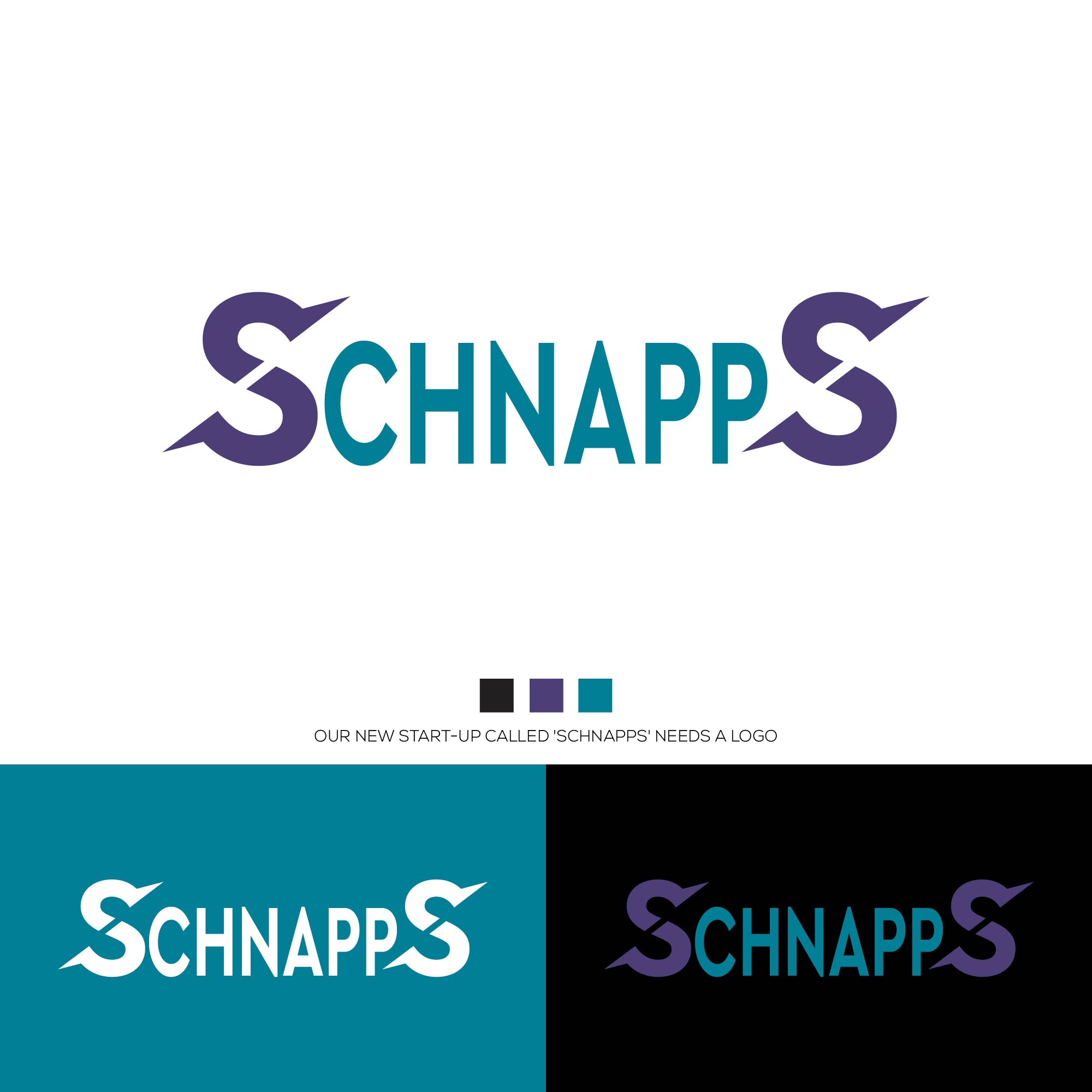 Elegant, Playful Logo Design for SCHNAPPS by alitjuara | Design #29417249