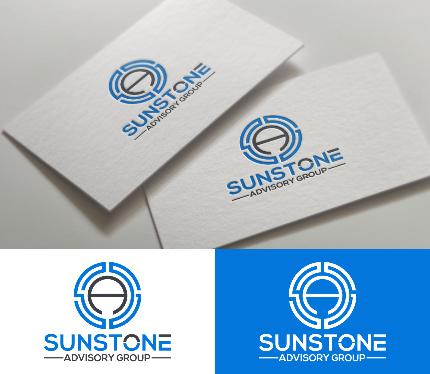 Logo Design for Sunstone Advisory Group by mas no | Design #29404471