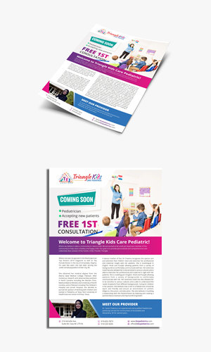 Pediatric Practice Flyer Design | 50 Flyer Designs for 4Success LLC