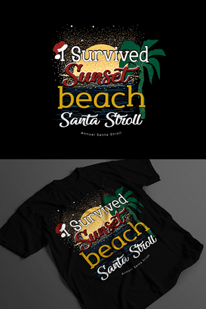 Sunset Beach Annual Santa Stroll | 21 Logo Designs for I Survived ...