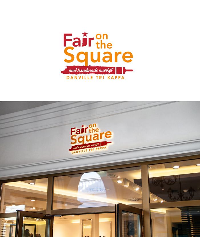 Playful, Feminine, Juried craft fair Logo Design for Fair on the Square ...