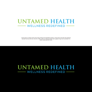 Untamed health, Wellness Redefined | 81 Logo Designs for Untamed Health ...