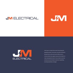 Logo for a modern electrical company | 79 Logo Designs for JM Electrical