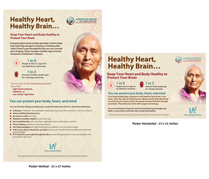 Healthy Heart, Healthy Brain - Poster | 12 Graphic Designs for ...