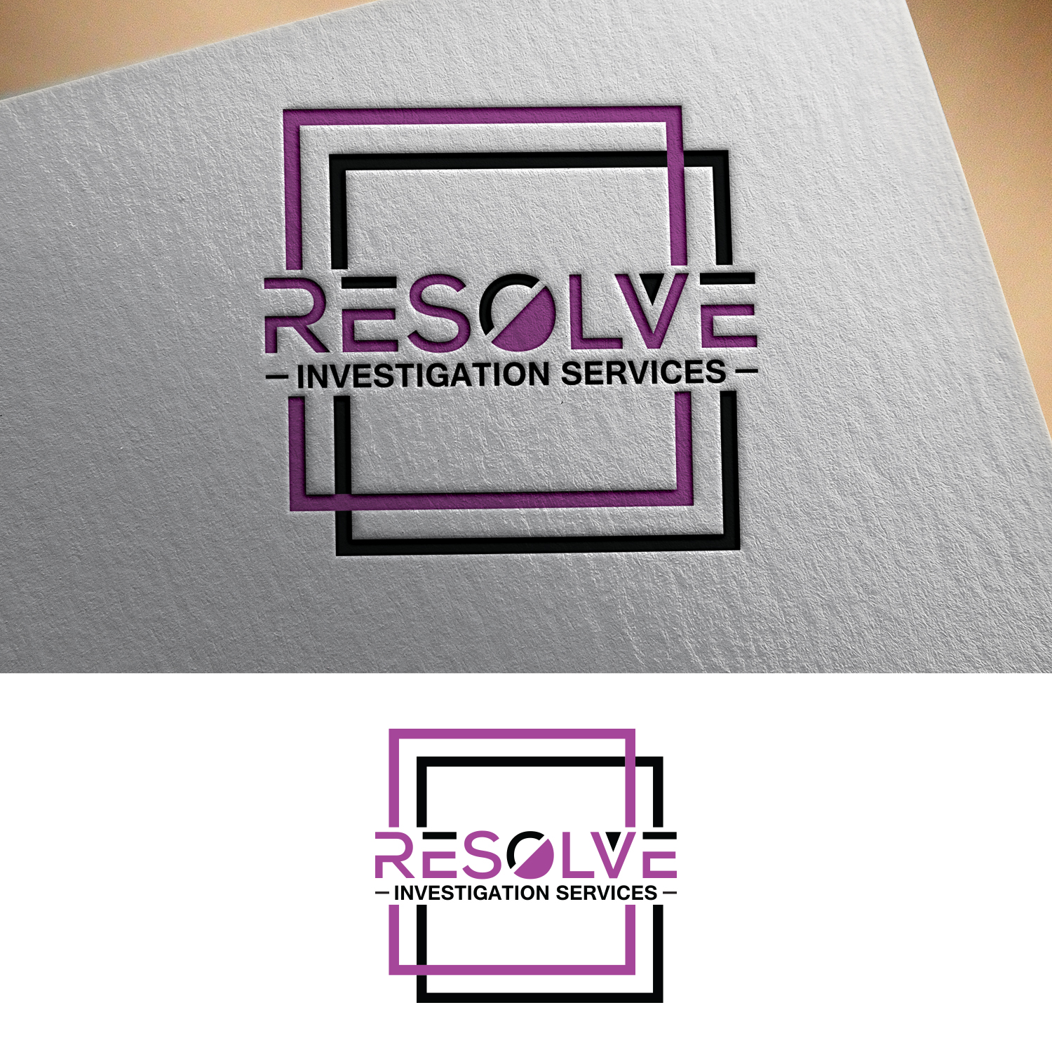 Professional, Bold, PRIVATE INVESTIGATION Logo Design for NAME: RESOLVE ...