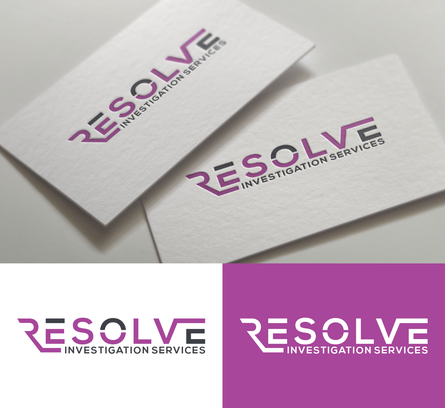 Professional, Bold, PRIVATE INVESTIGATION Logo Design for NAME: RESOLVE ...