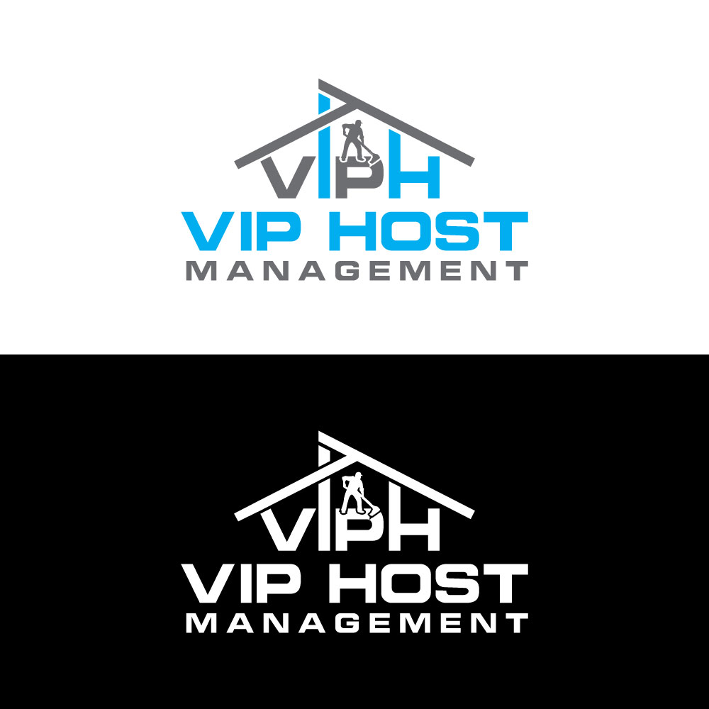 Elegant, Playful, Construction Logo Design for VIP Host Management by ...