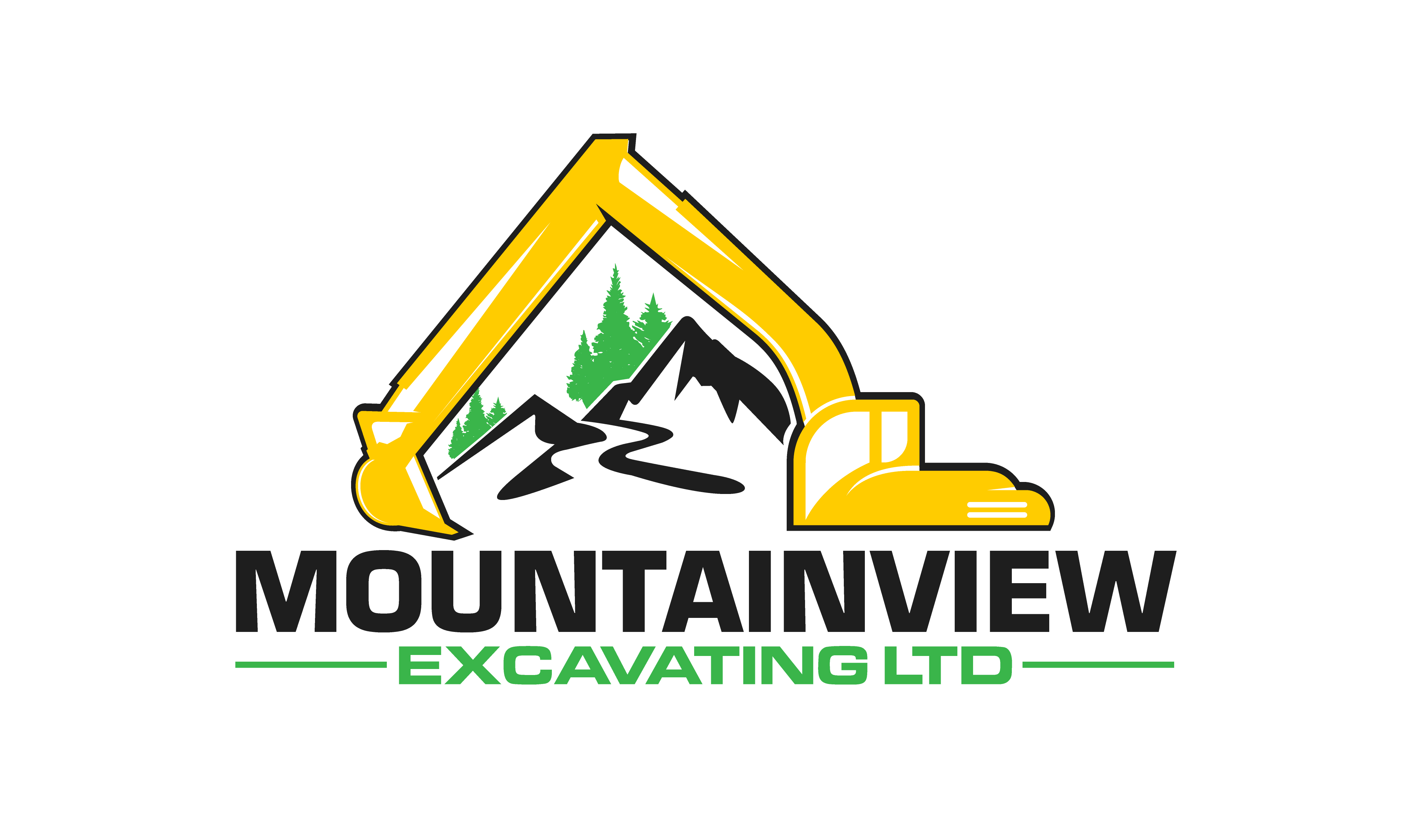 Logo Design for Mountainview Excavating Ltd by Kreative MMS | Design ...