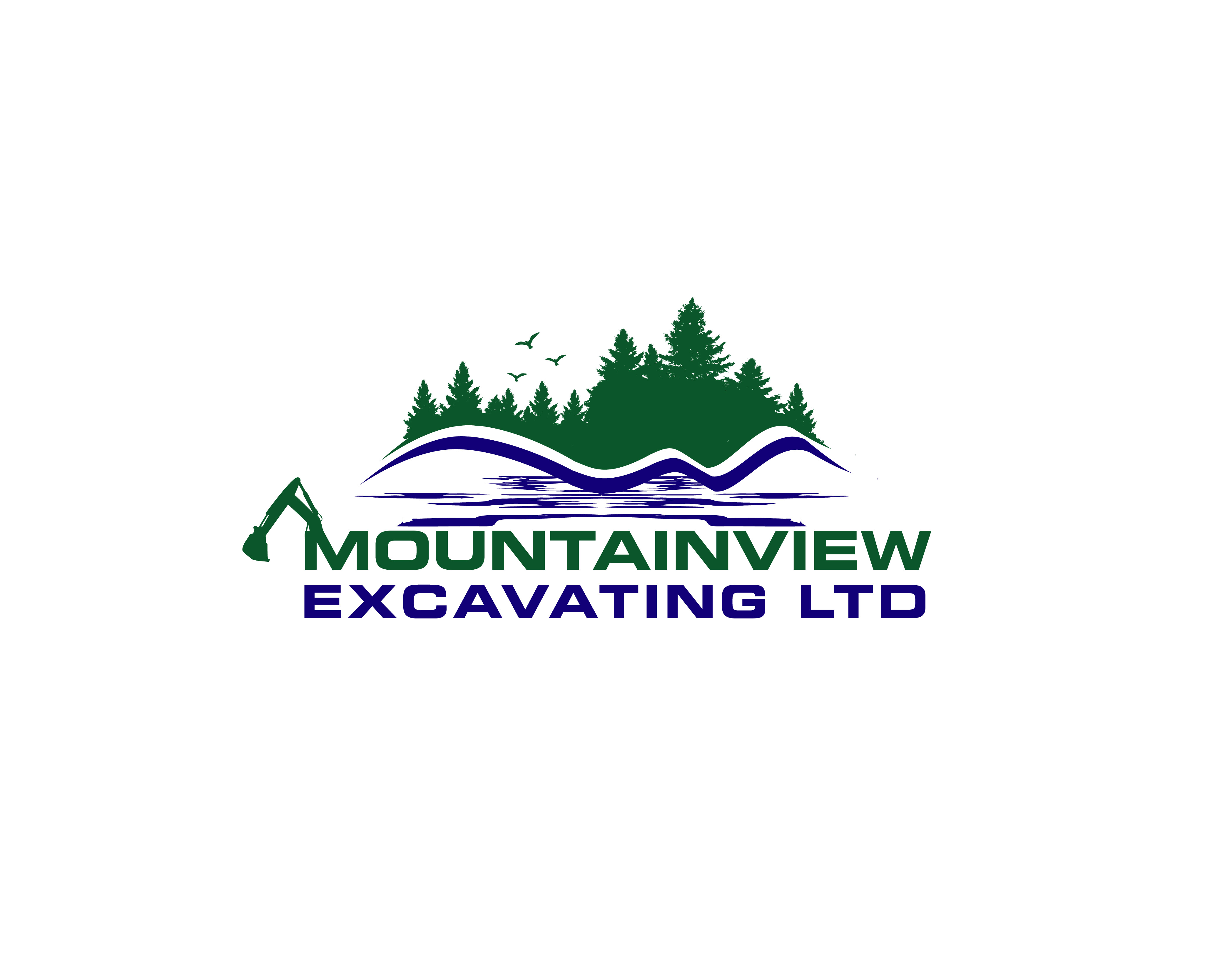 Logo Design for Mountainview Excavating Ltd by artespraticas | Design ...