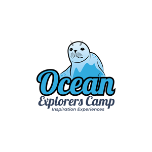 Ocean Explorers Summer Camp logo w/ unicorn | 16 Logo Designs for Ocean ...