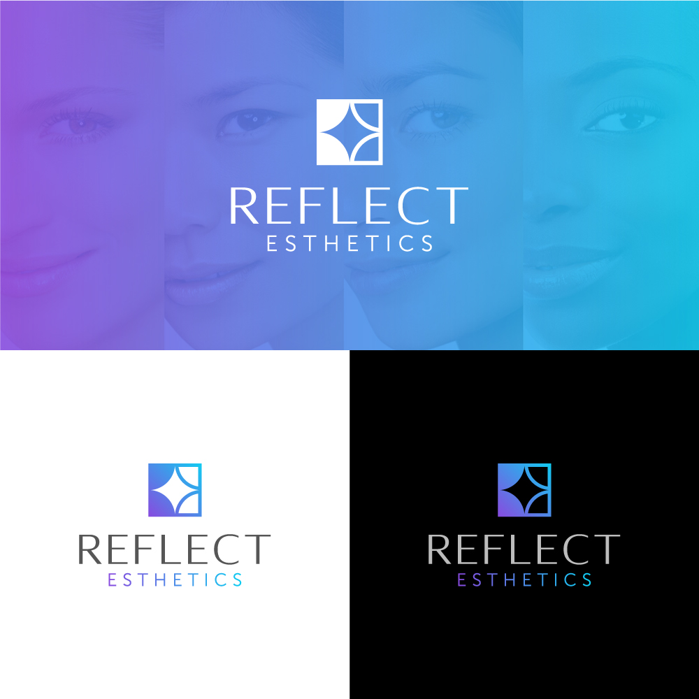 Elegant, Playful Logo Design for Reflect Esthetics by Kavi negi ...