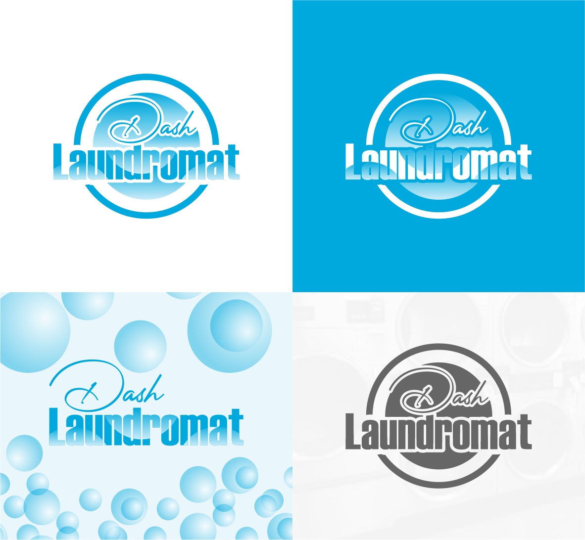 Bold, Professional, Laundry Logo Design for Dash Laundromat by aidea19 ...