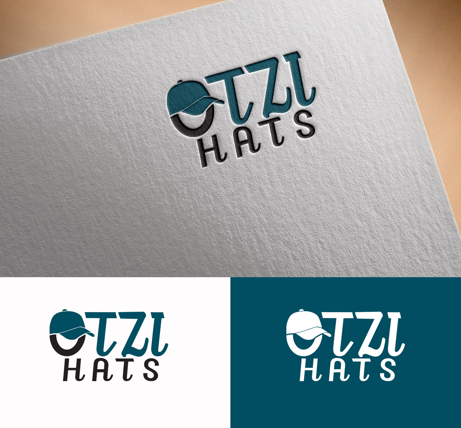 Bold, Modern, Custom apparel Logo Design for Otzi Hats by Kreative MMS ...