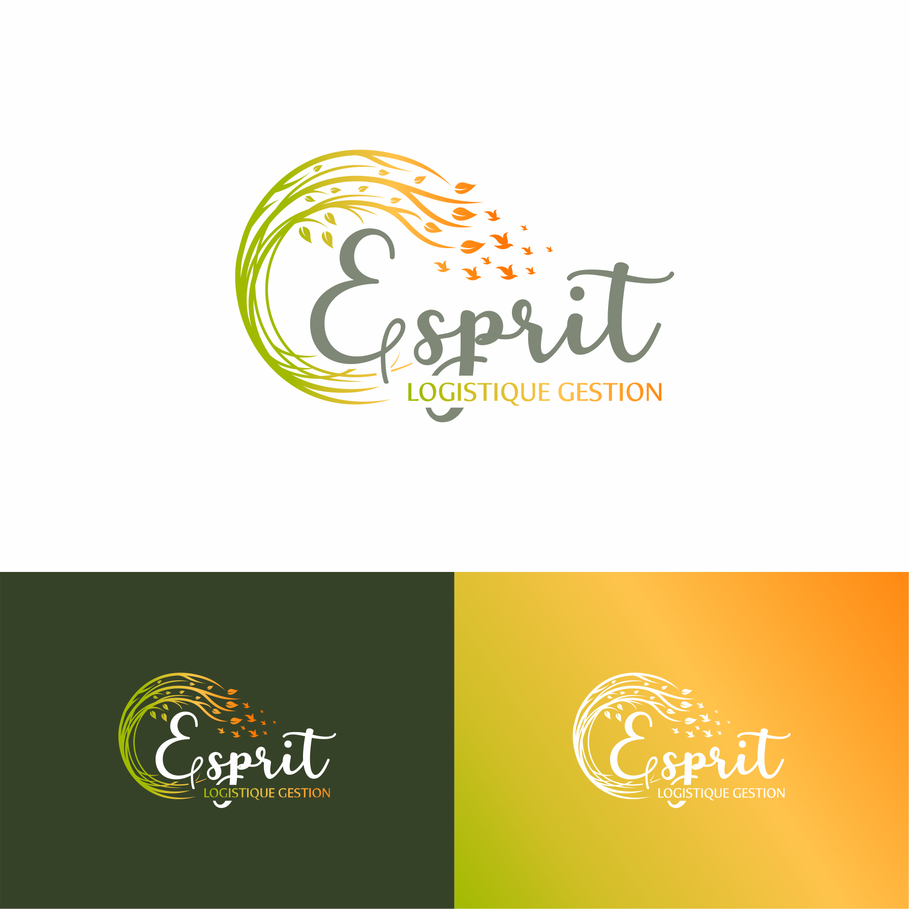 Logo Design for Esprit Logistique Gestion by Sibyle | Design #29451007