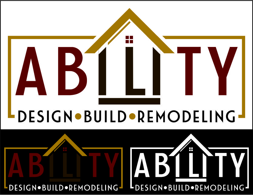 Bold, Serious, Remodeling Logo Design for Ability- Design-Build ...