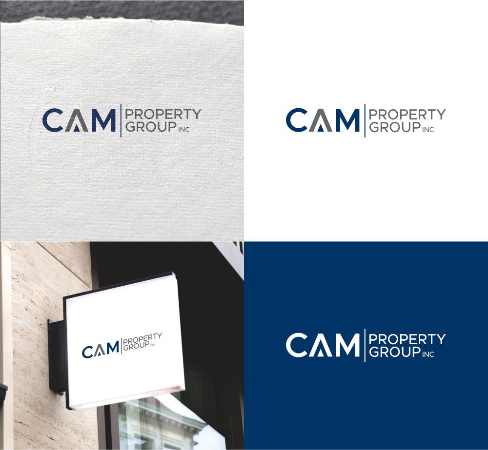 Masculine, Upmarket Logo Design for CAM Property Group, Inc. by Apple ...