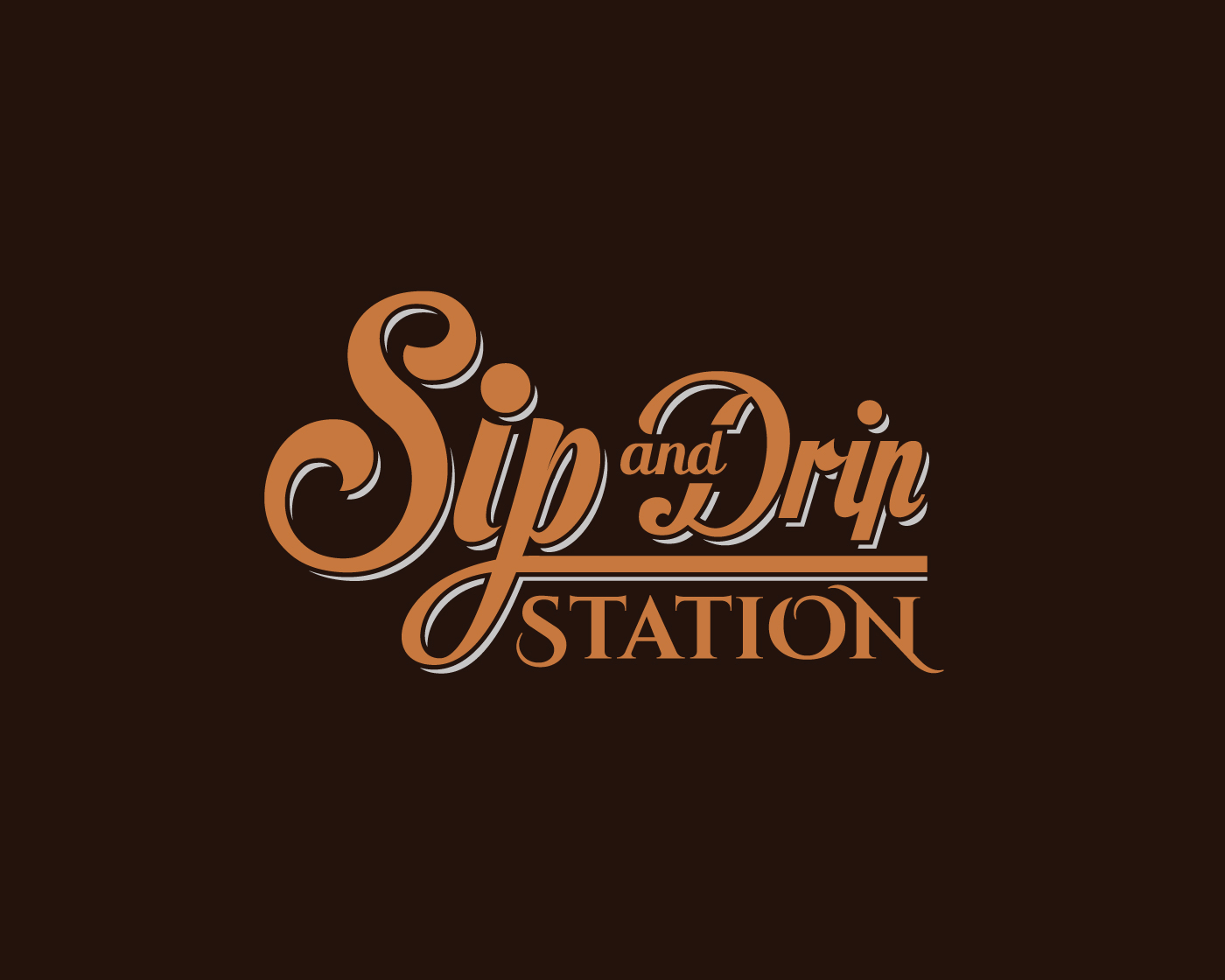 Serious, Elegant, Food and Beverage Logo Design for Sip and Drip ...