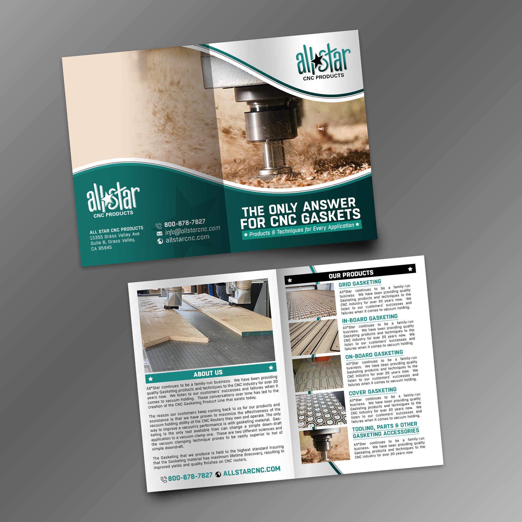 Flyer Design for Allstar CNC by chandrayaan.creative | Design #29478694