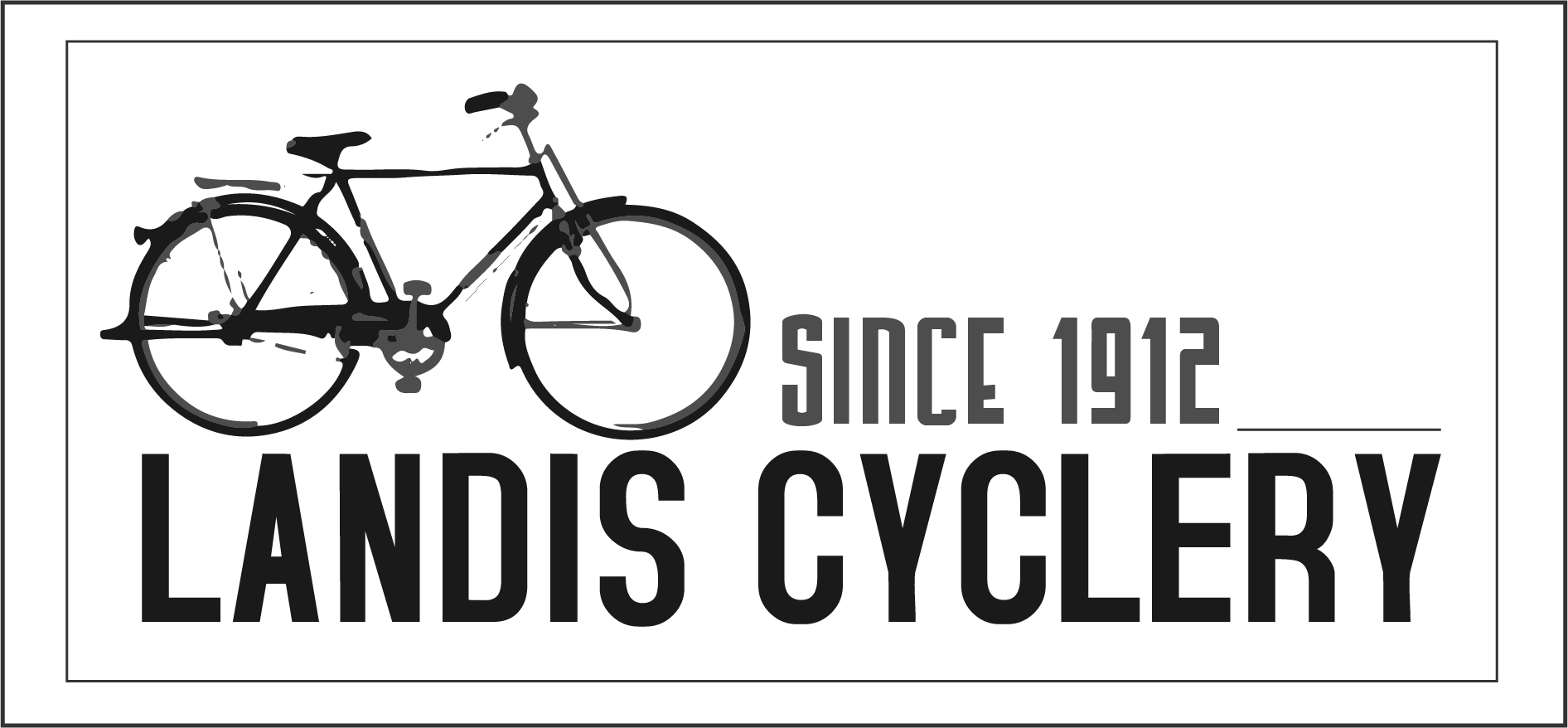 Logo Design for Landis Cyclery since 1912 by Aelan Izlan | Design #29470933