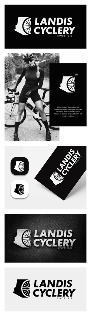 Landis Cyclery | 70 Logo Designs for Landis Cyclery since 1912