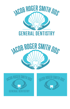 New Dental Office with young dentist in Louisiana logo with homage to oyster festival nearby ...