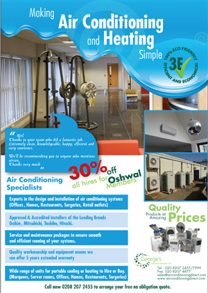 Fixed Air Conditioning Advert in Magazine | 39 Brochure Designs for a ...
