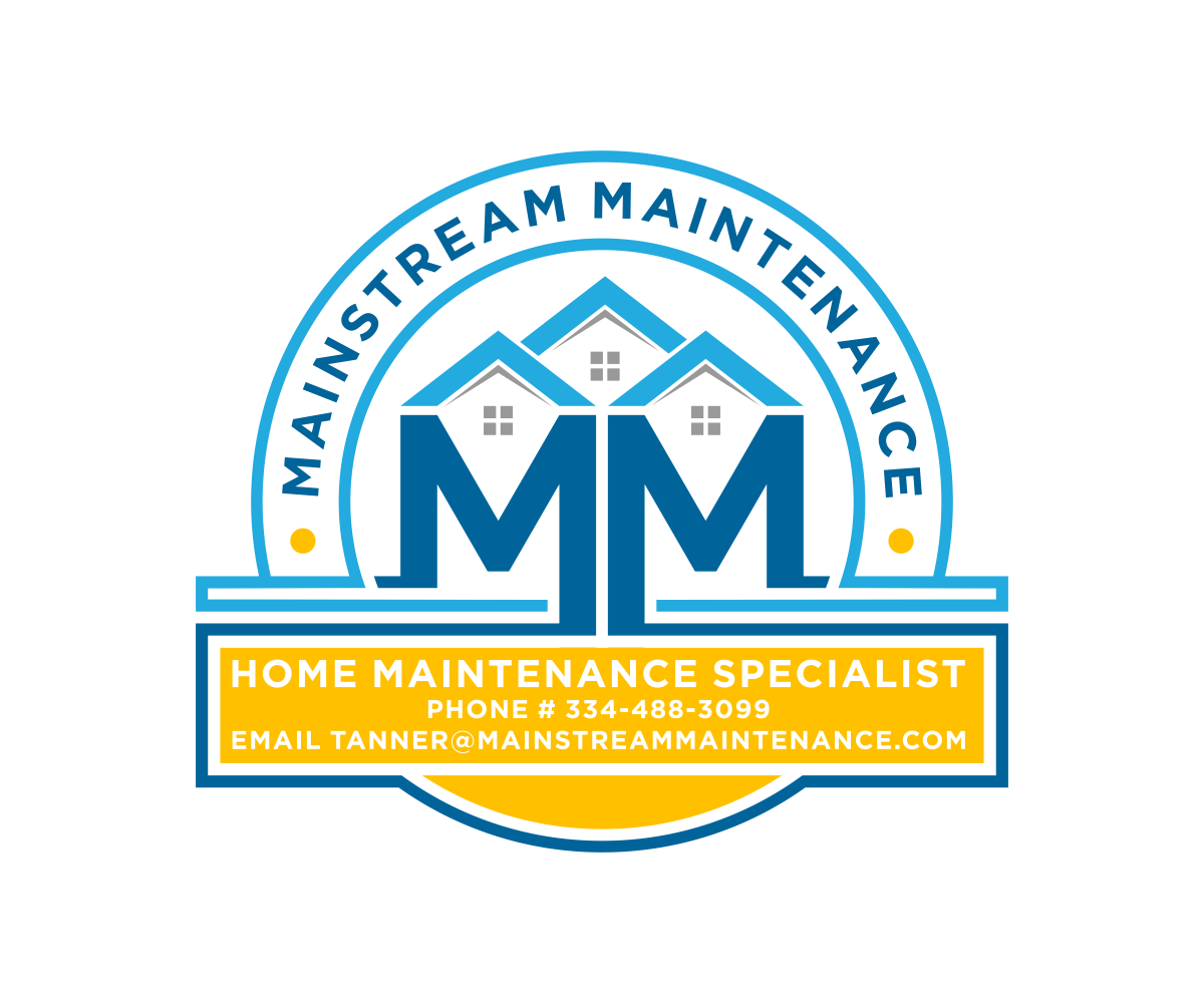 Bold, Serious, residential Home repair, home maintenance Logo Design ...
