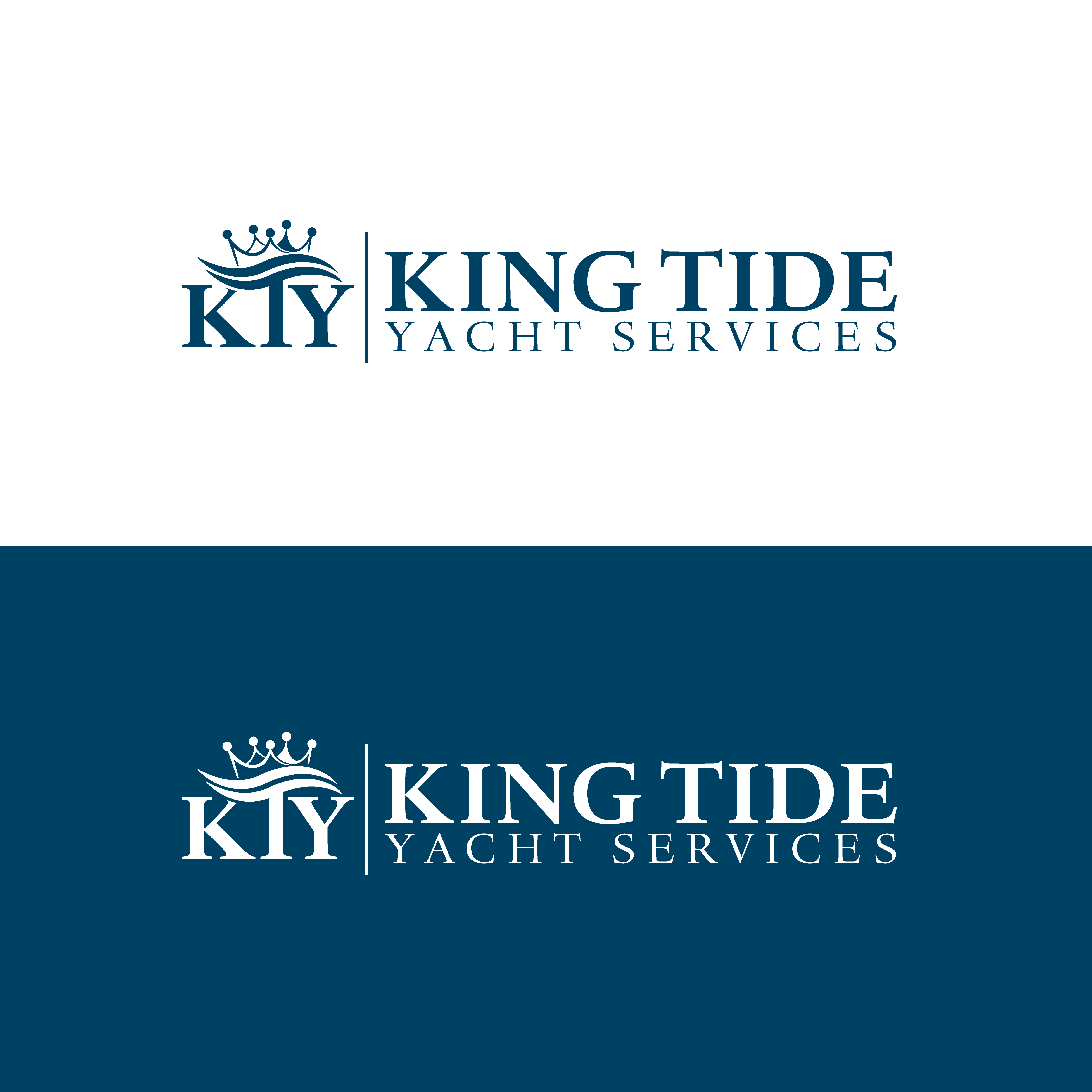 Serious, Professional, Marine repair Logo Design for King Tide Yacht ...