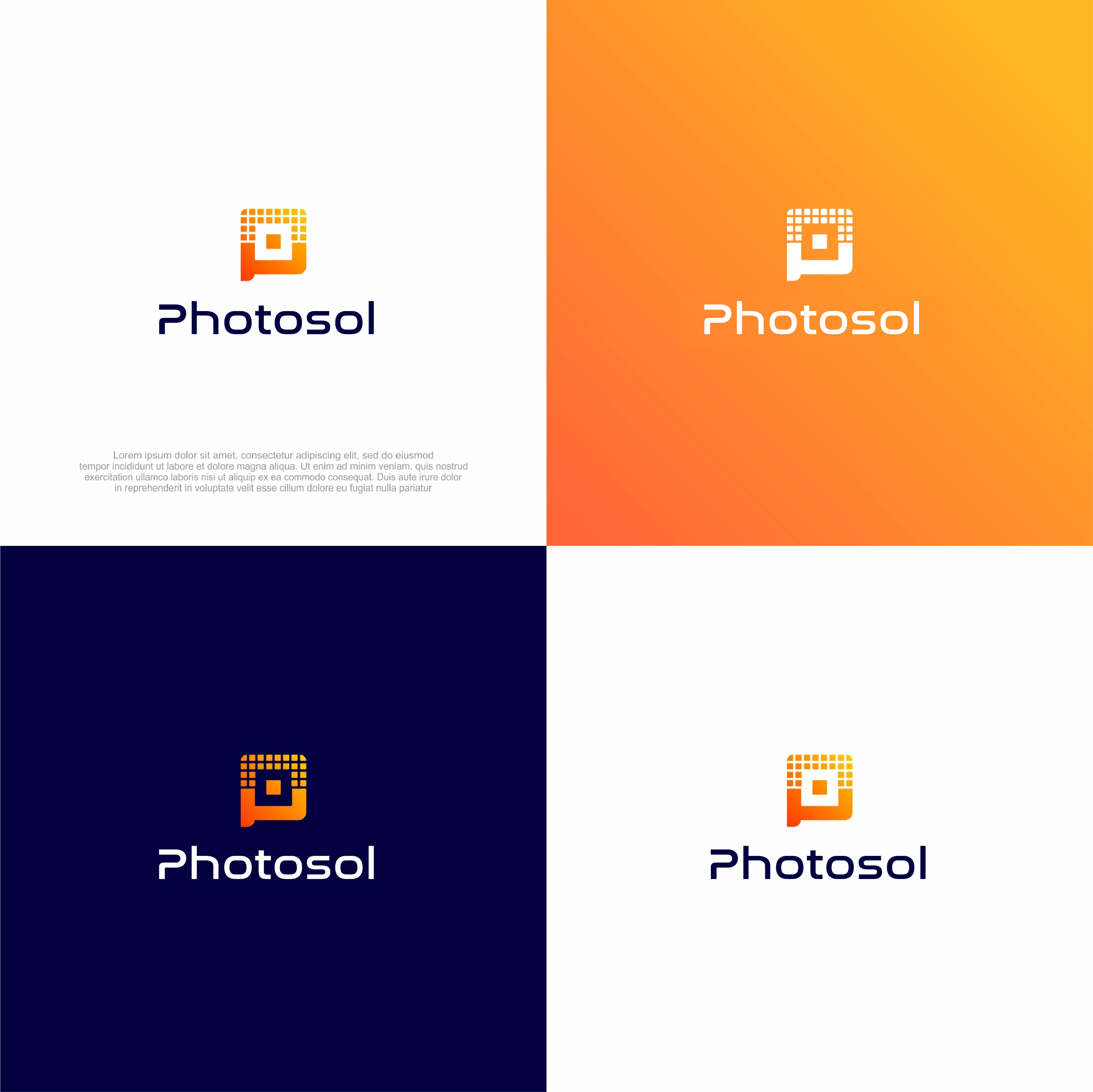 Modern, Professional, Solar energy Logo Design for Photosol by Ahmad ...