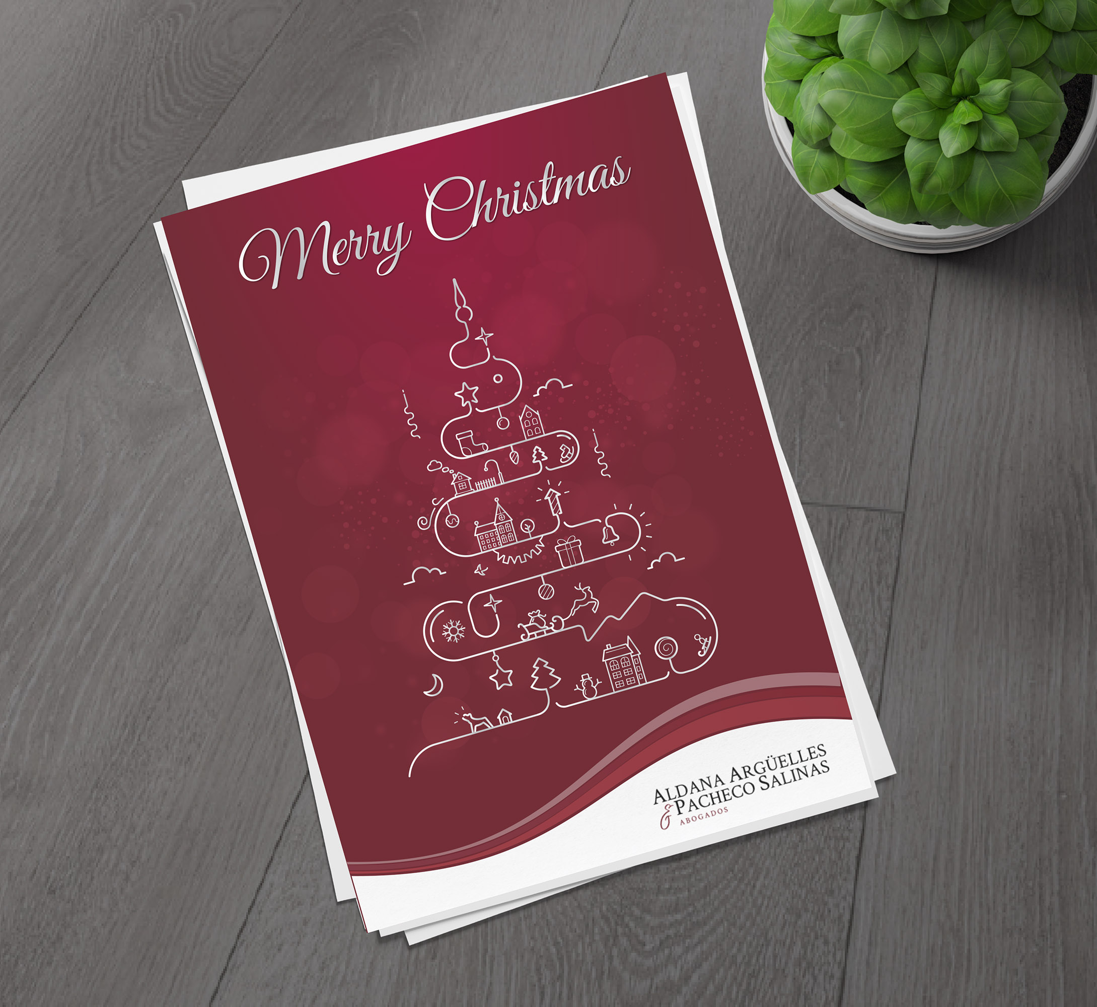 Greeting Card Design for a Company by alex989 | Design #29498897