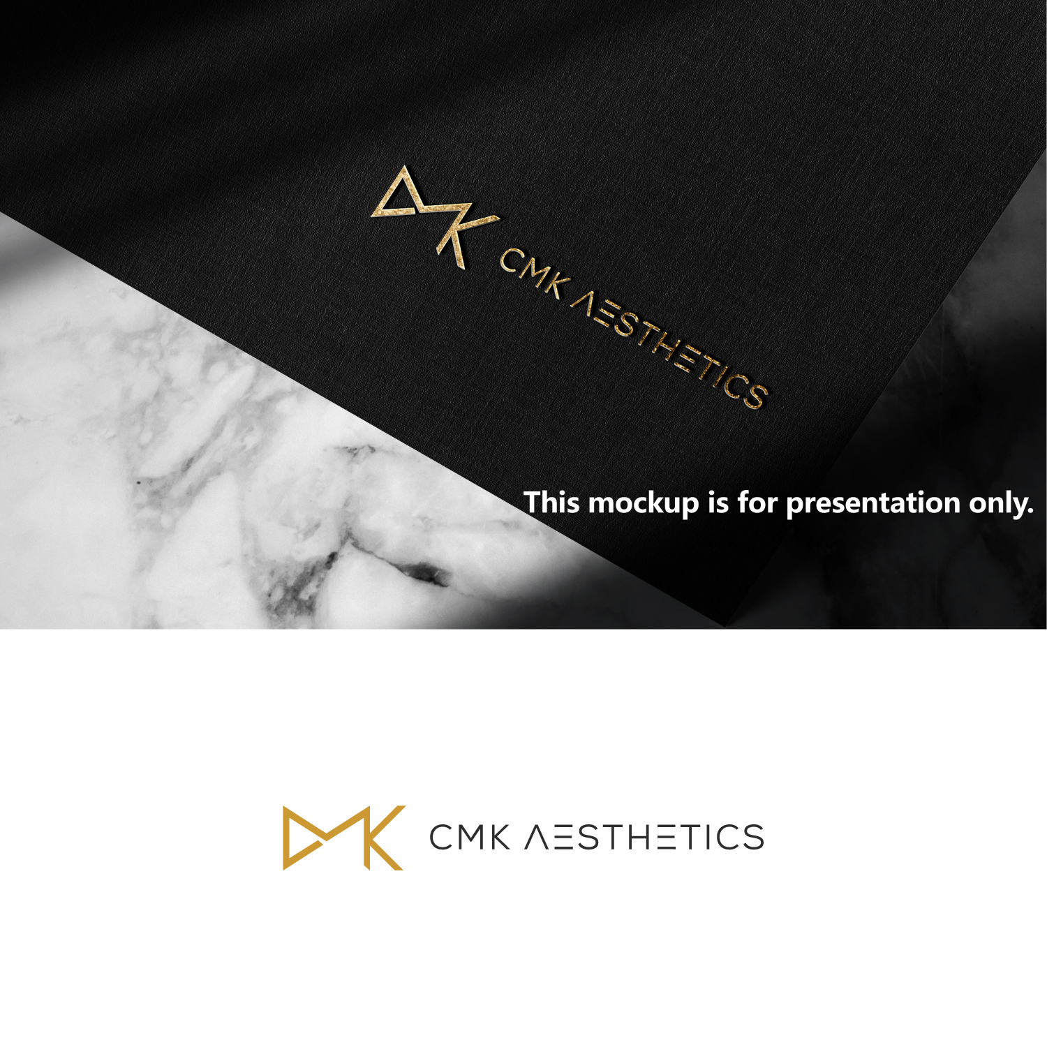 Elegant, Playful Logo Design for CMK Aesthetics by Clean Designs 2 ...