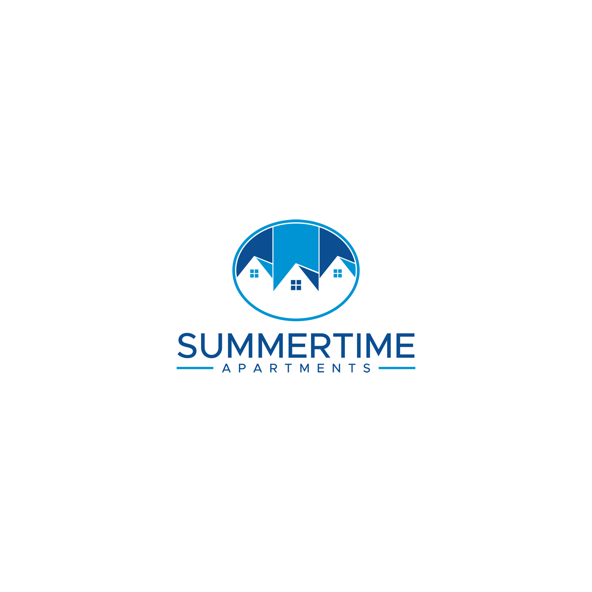 Modern, Professional, Real Estate Apartment Community Logo Design for ...