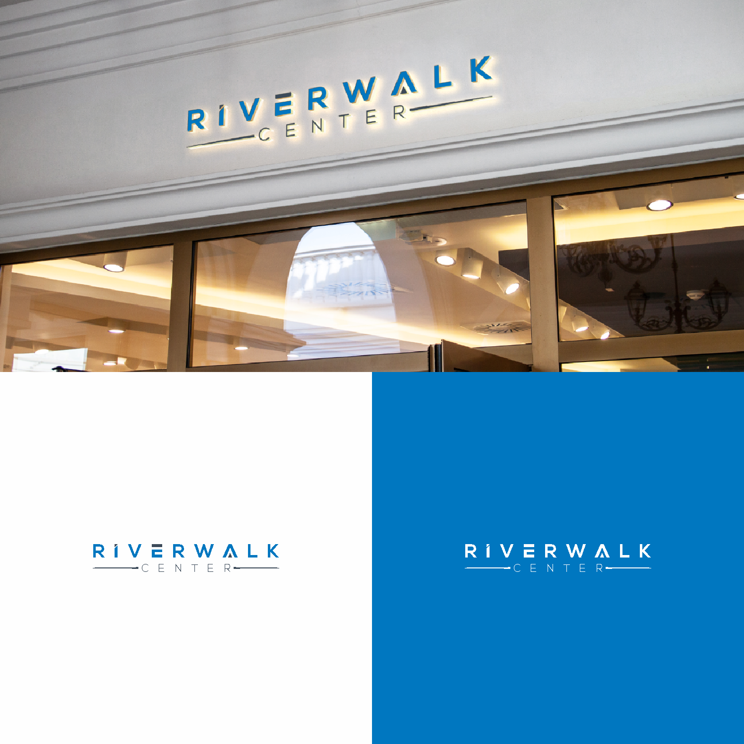 Elegant, Playful, Real Estate Shopping Center. Waterfront Restaurant ...