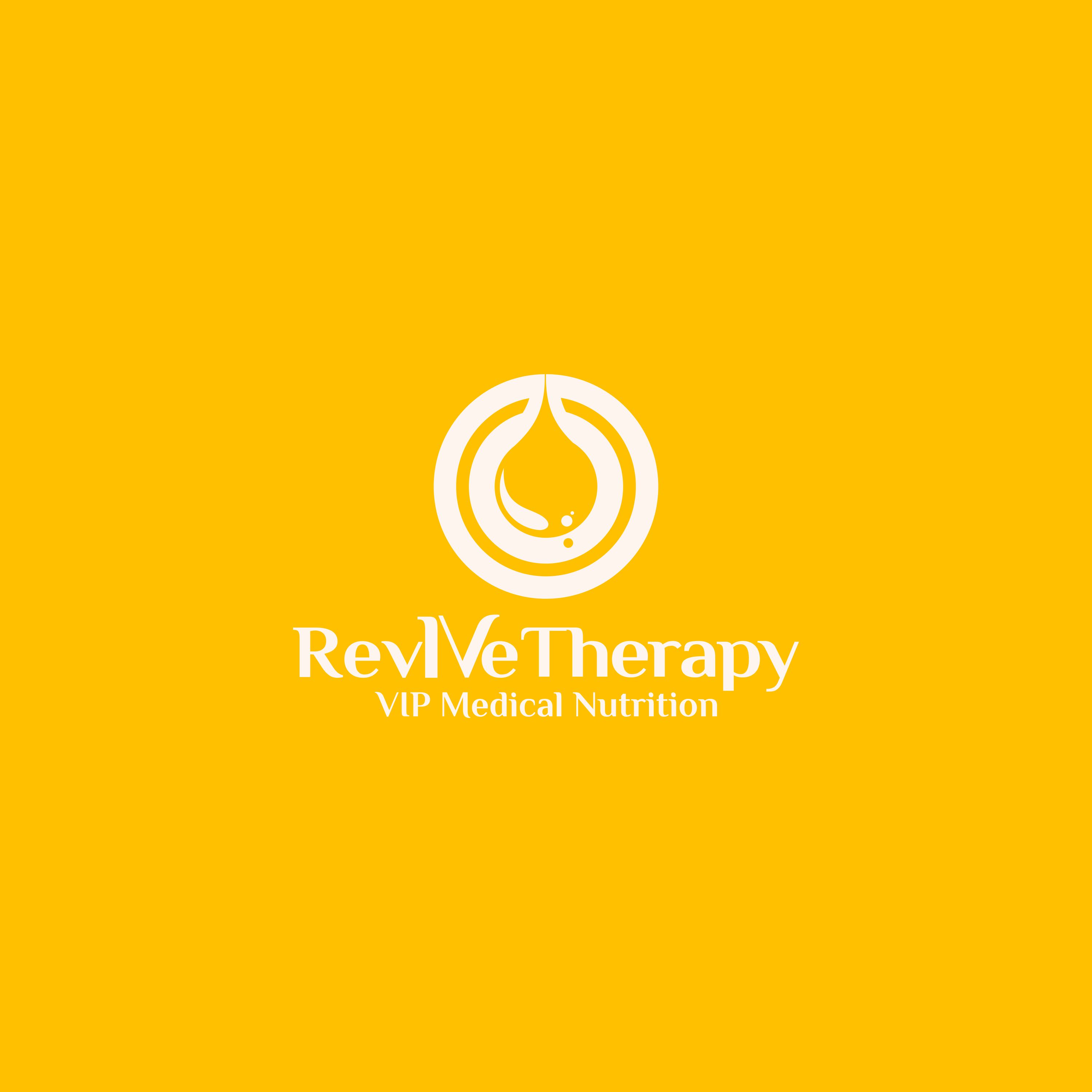 Upmarket, Modern, Health, medical Logo Design for RevIVe Therapy VIP ...