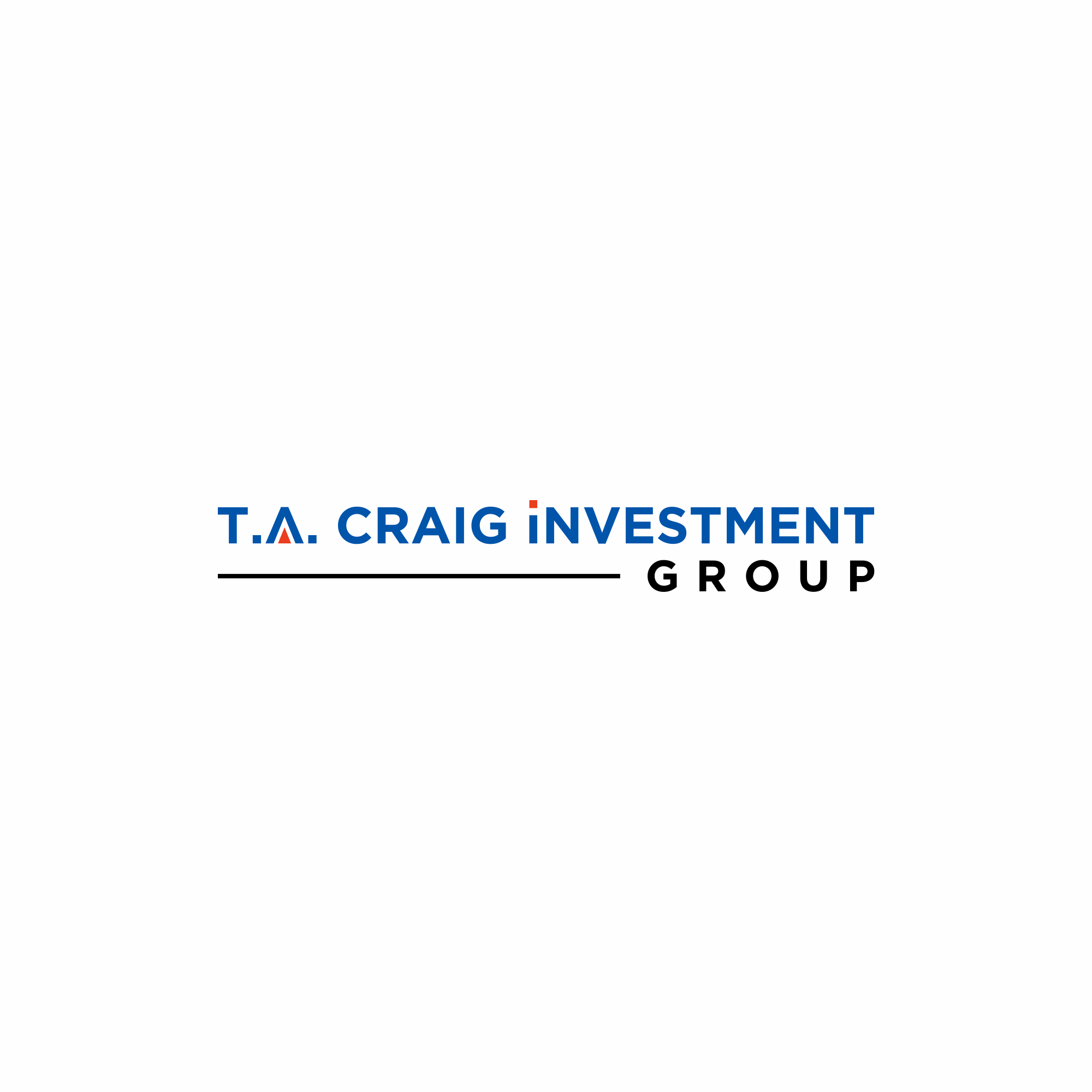 Elegant, Playful, Investment Firm Logo Design for T.A. CRAIG INVESTMENT ...