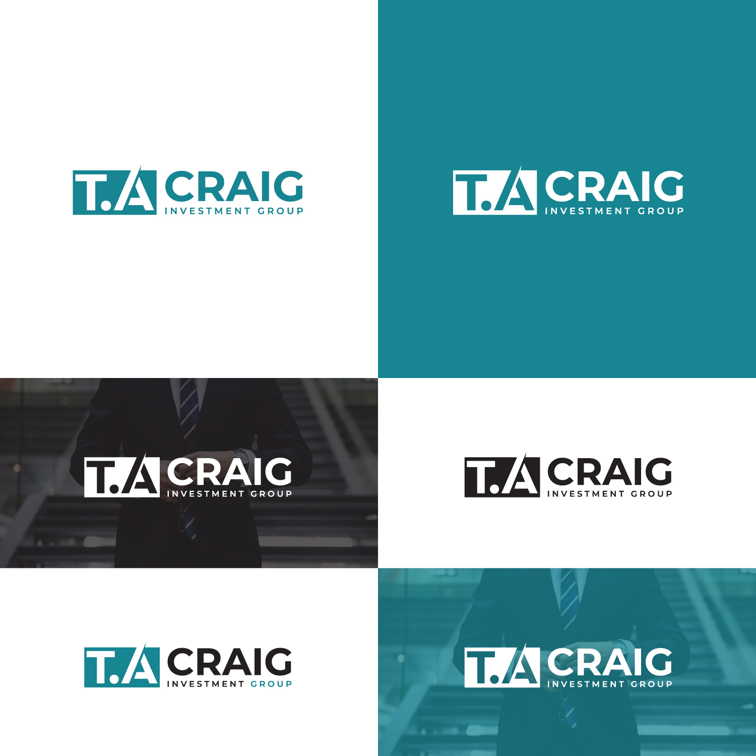 Elegant, Playful, Investment Firm Logo Design for T.A. CRAIG INVESTMENT ...